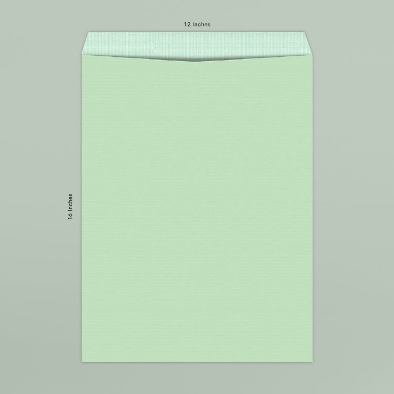 A4 Green Cloth Envelope Printing, Self Adhesive Seal in Ahmedabad ...