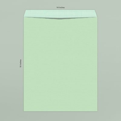 A4 Green Cloth Envelope Printing, Self Adhesive Seal in Ahmedabad ...