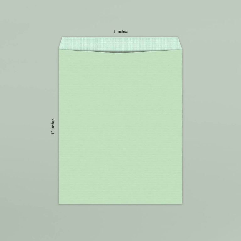 A4 Green Cloth Envelope Printing, Self Adhesive Seal in Ahmedabad ...