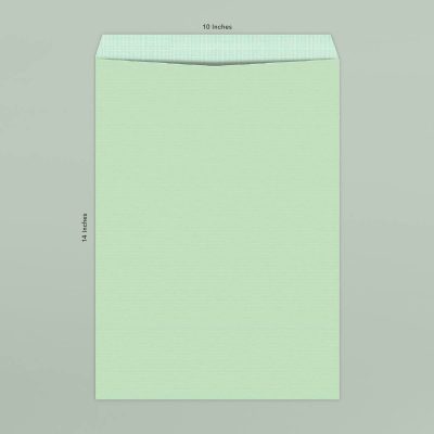 A4 Green Cloth Envelope Printing, Self Adhesive Seal in Ahmedabad ...