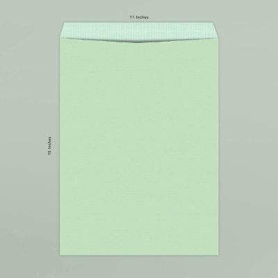 A4 Green Cloth Envelope Printing, Self Adhesive Seal in Ahmedabad ...