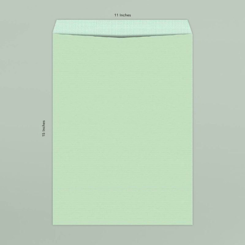 A4 Green Cloth Envelope Printing, Self Adhesive Seal in Ahmedabad ...