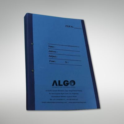 Spring Paper File Printing with Company Logo & Customized - PrintingO.in